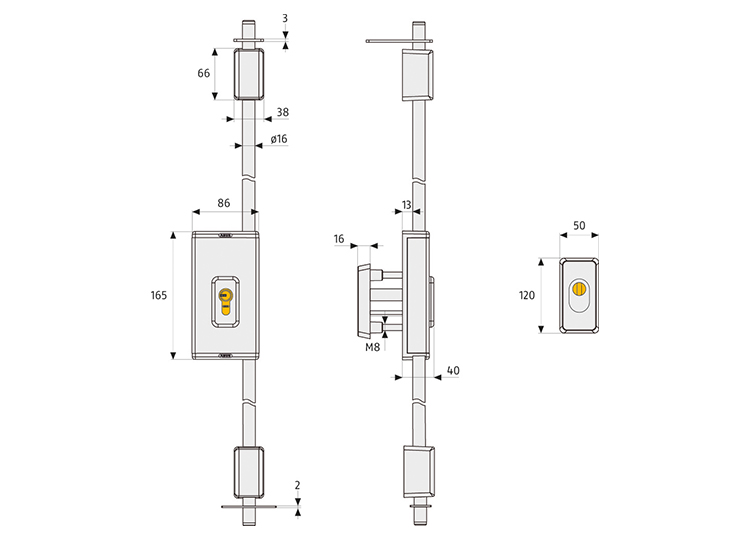 ABUS TÜR-STANGENSCHLOSS - FENSTERHAASE GMBH